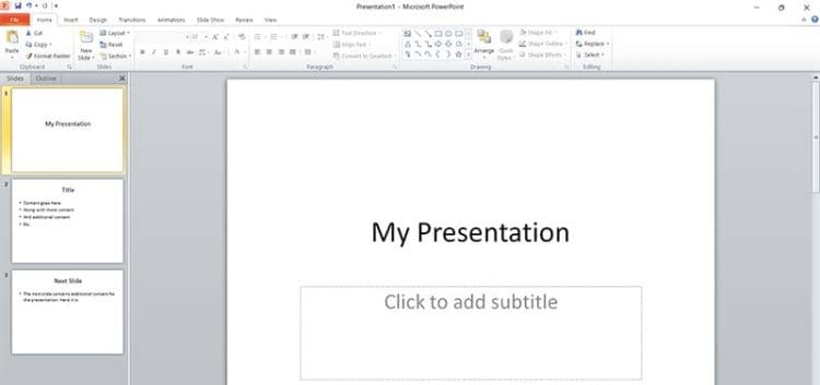 如何使用 PowerPoint Speak 阅读演示文稿文本
