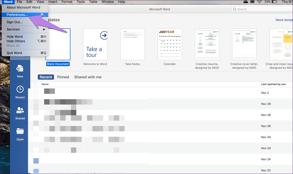 如何在 Microsoft Excel、word 和 Powerpoint 中关闭暗模式